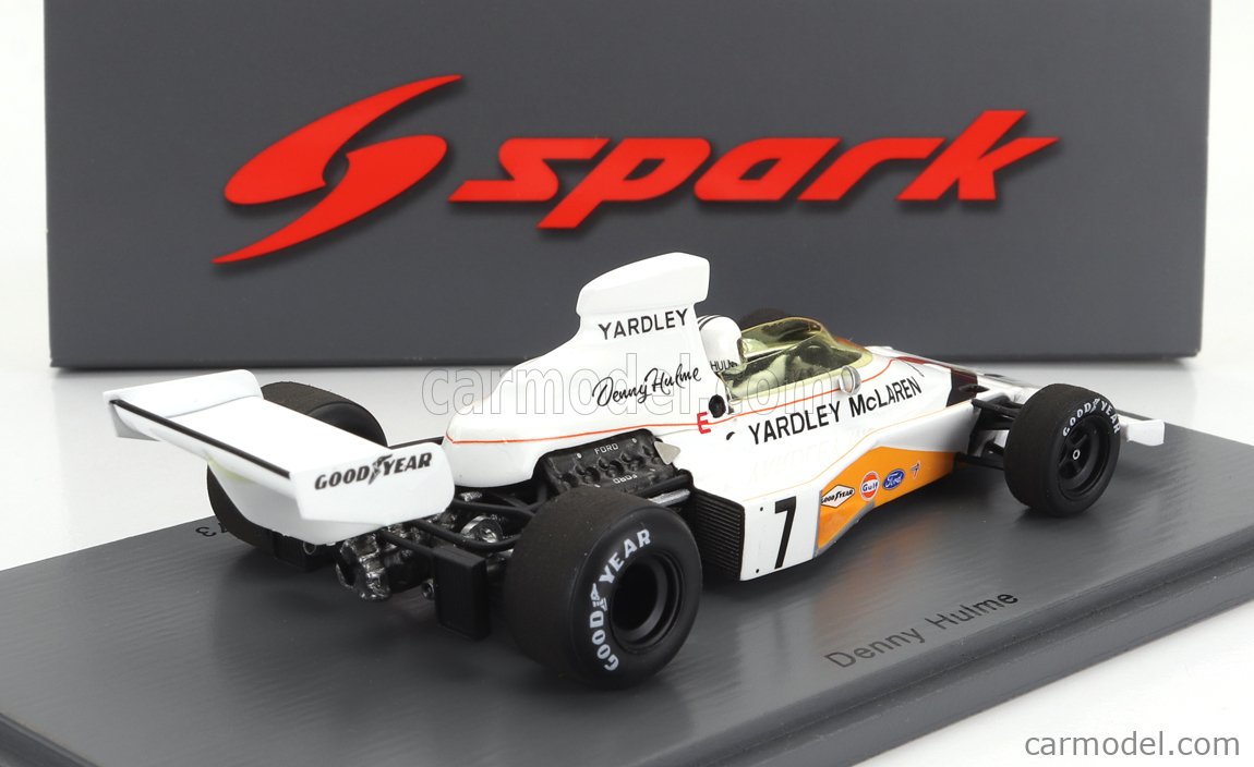 SPARK-MODEL S5392 Scale 1/43 | McLAREN F1 M23 N 7 WINNER SWEDEN GP 1973 ...