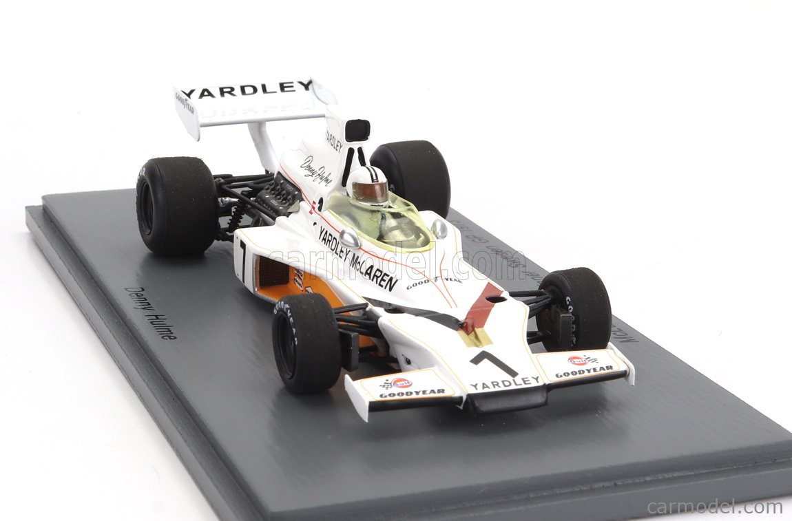 SPARK-MODEL S5392 Scale 1/43 | McLAREN F1 M23 N 7 WINNER SWEDEN GP 1973 ...