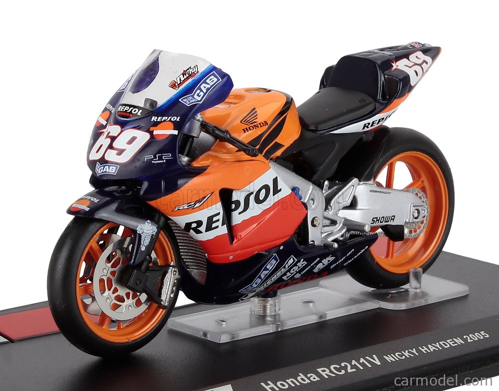 EDICOLA MGPCOL001 Scale 1/24 | HONDA RC211V REPSOL N 69 SEASON MOTOGP ...