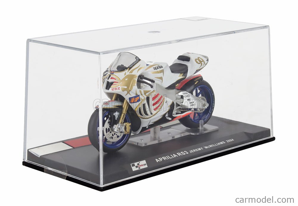 EDICOLA MGPCOL029 Scala 1/24 | APRILIA RS3 N 99 SEASON MOTOGP 2004 ...