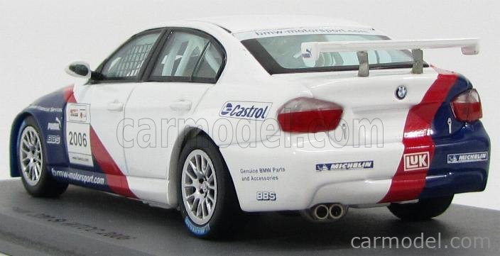 SPARK-MODEL S0410 Scala 1/43 | BMW 3-SERIES 320Si N 2006 WTCC PRESS ...