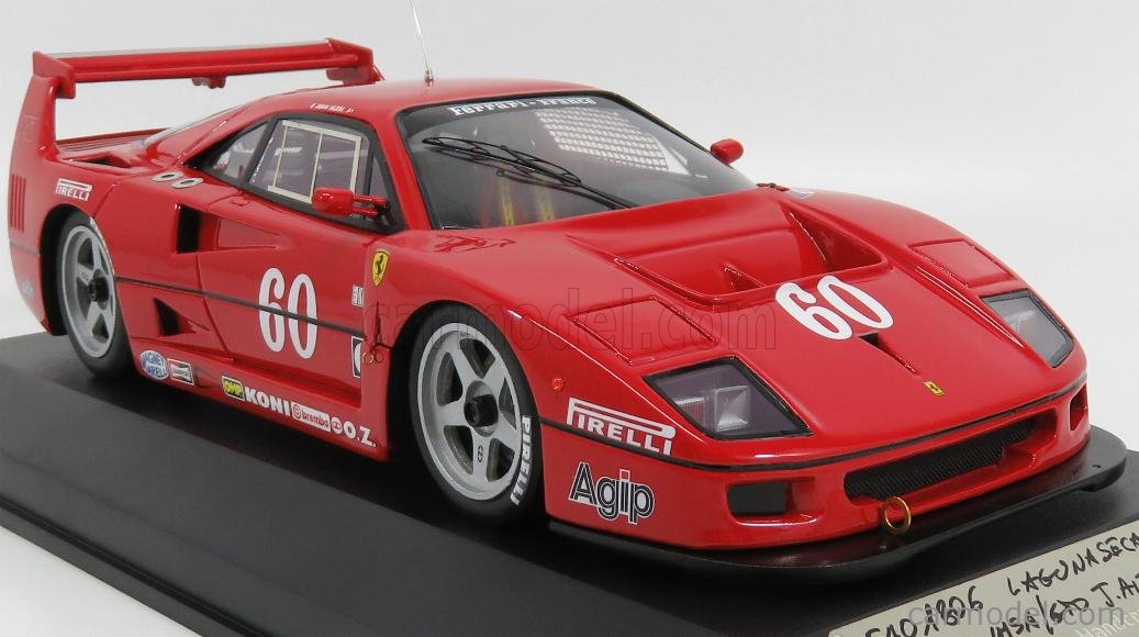MG-MODEL F40-1806 Echelle 1/18 | FERRARI F40 LM N 60 3rd IMSA GTO ...