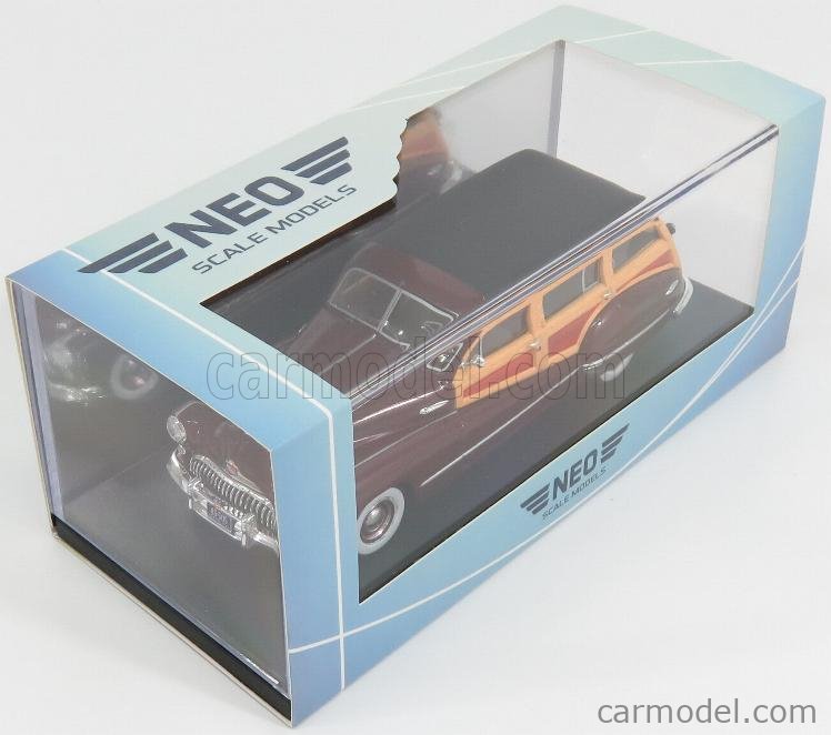 NEO SCALE MODELS NEO46505 Scale 1/43 | BUICK ROADMASTER 79 ESTATE 1947 ...
