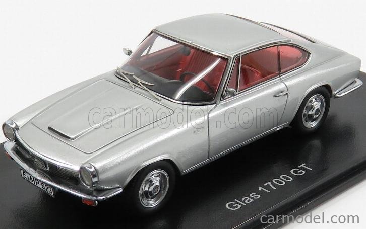 NEO SCALE MODELS NEO43911 Escala 1/43 | GLAS 1700GT COUPE 1967 SILVER
