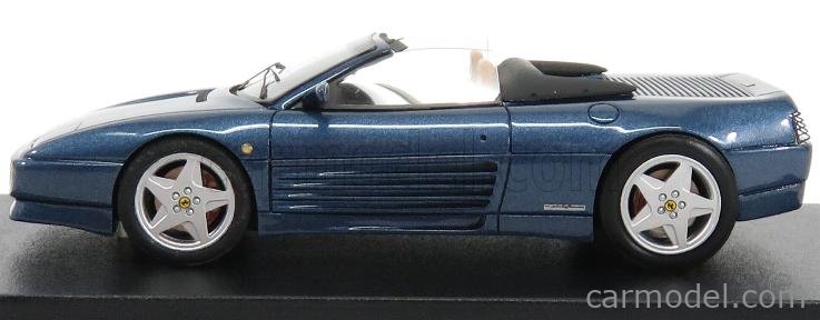 BBR-MODELS BBR163C Scale 1/43 | FERRARI 348 SPIDER 1989 BLUE MET