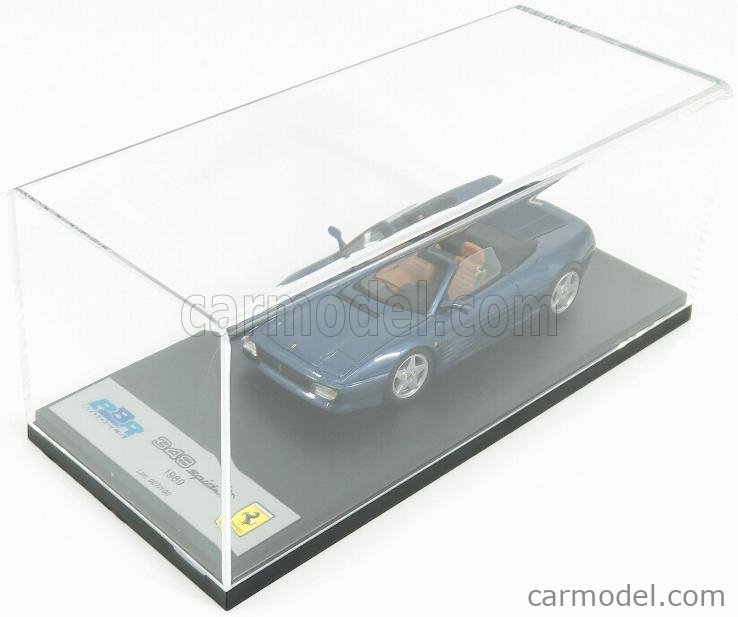 BBR-MODELS BBR163C Scale 1/43 | FERRARI 348 SPIDER 1989 BLUE MET