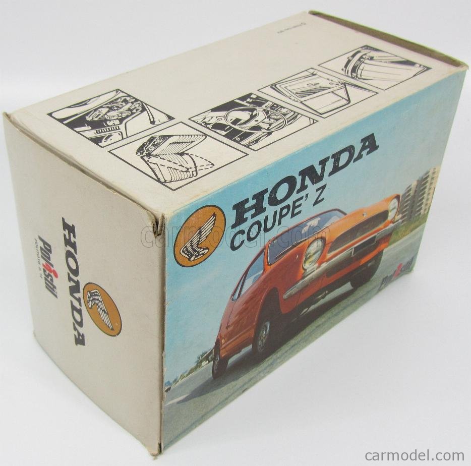 POLITOYS POLISTIL S14 Scale 1/25 | HONDA Z COUPE 1970 CREAM