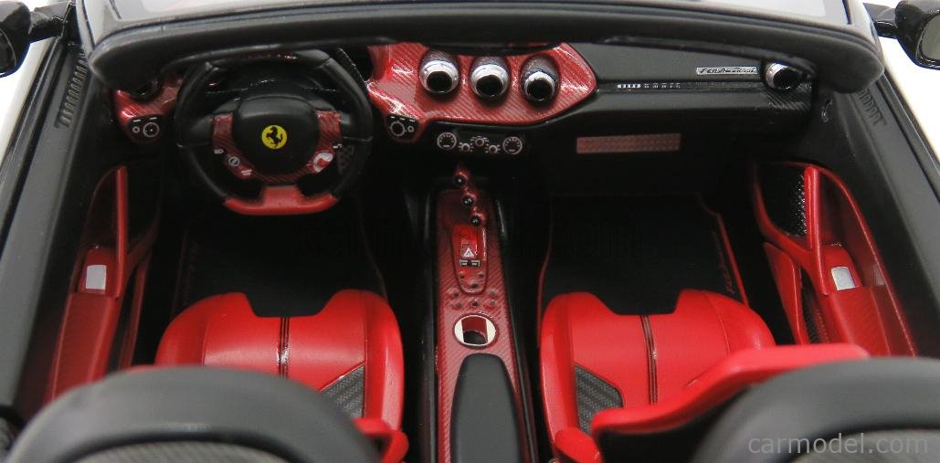 LOOKSMART LS18-10D Scale 1/18 | FERRARI F60 AMERICA SPIDER 2014 NERO ...