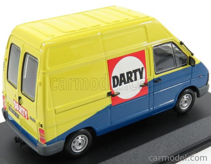 EDICOLA 108764 Masstab: 1/43 | RENAULT TRAFIC T1100 VAN DARTY 1989 BLUE ...