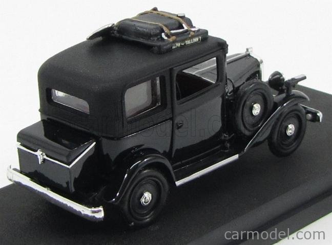RIO-MODELS SL050 Echelle 1/43 | FIAT 508 BALILLA N 57 RALLY MONTECARLO 1933 BLACK