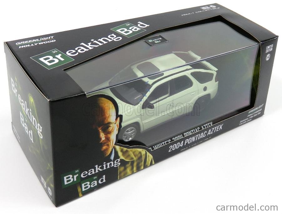 GREENLIGHT 86498 Masstab: 1/43 | PONTIAC AZTEK 2004 - BREAKING BAD CREAM