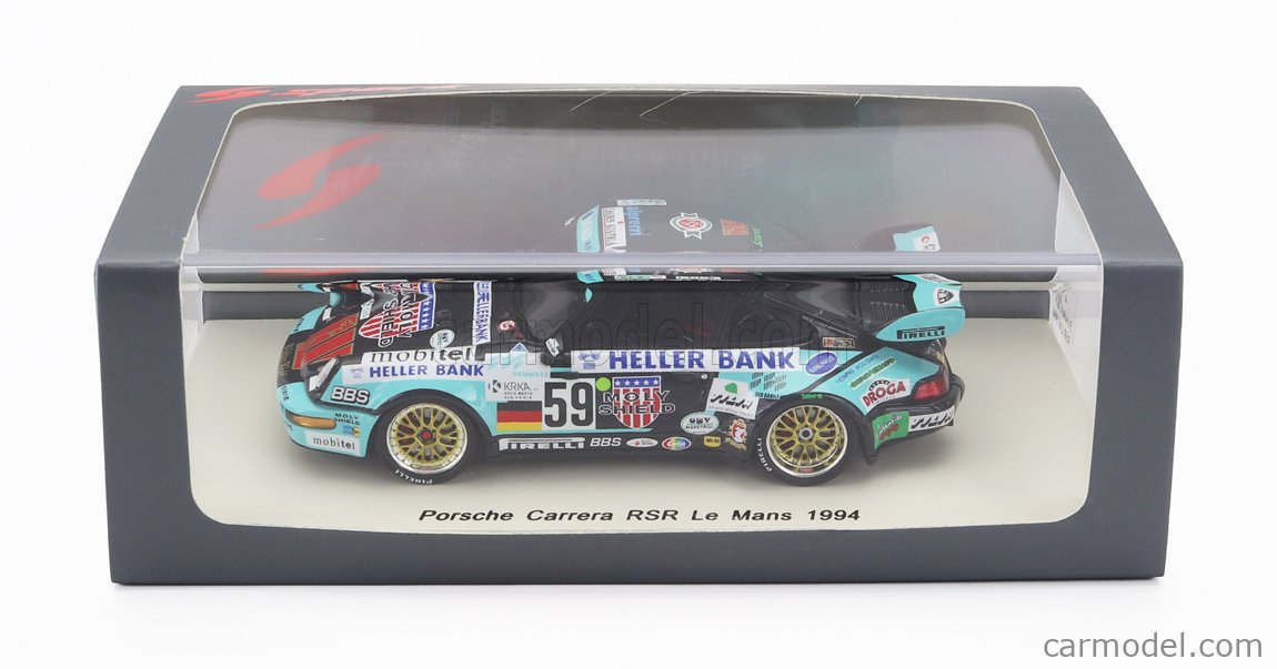 SPARK-MODEL S4176 Scale 1/43 | PORSCHE 911 964 CARRERA RSR TEAM KONRAD ...