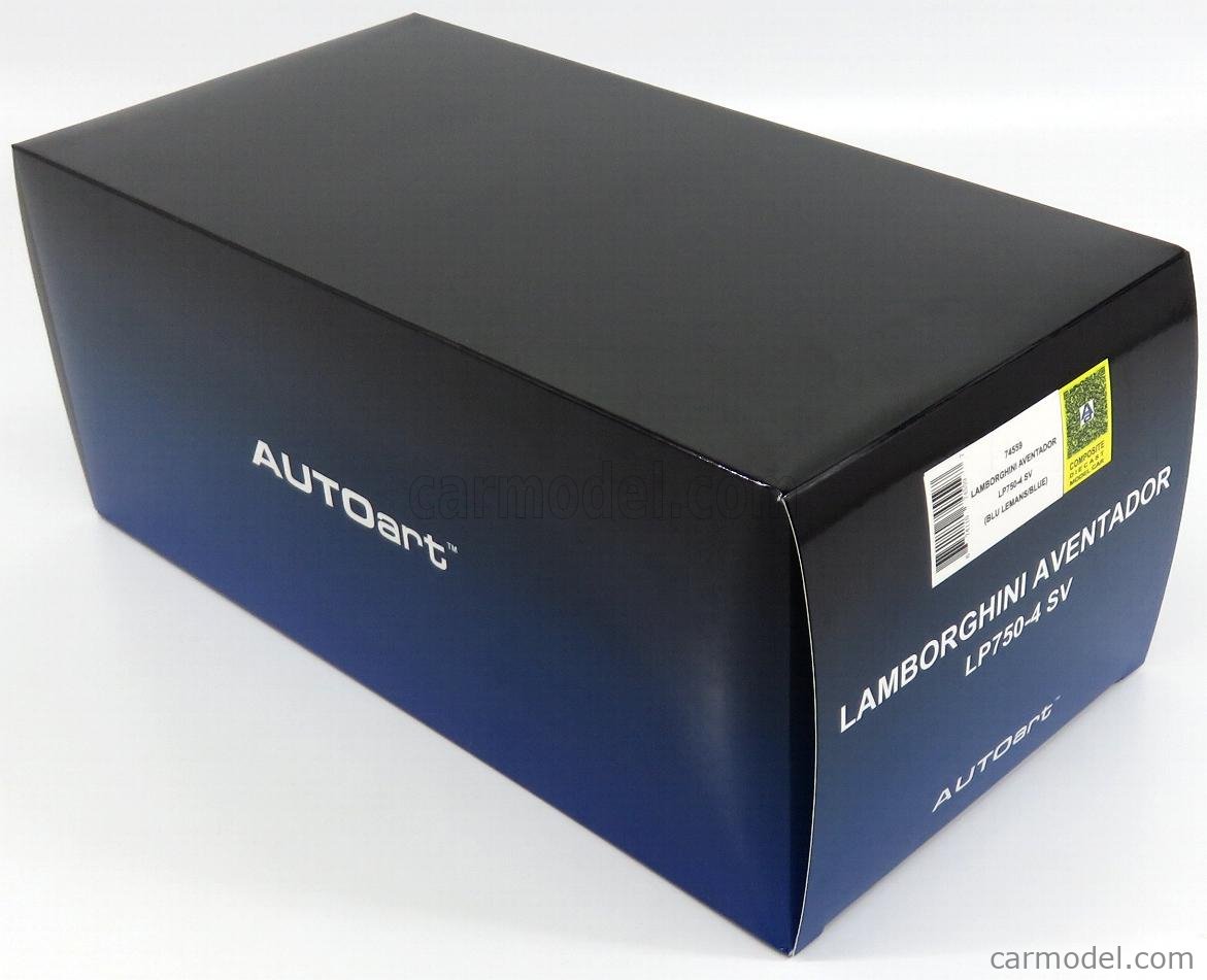 AUTOART 74559 Scale 1/18 | LAMBORGHINI AVENTADOR LP750-4SV SUPERVELOCE ...