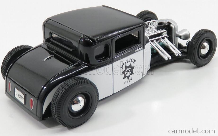 MAISTO 32515POL Scale 1/24 | FORD USA MODEL-A CUSTOM N 29 POLICE ...