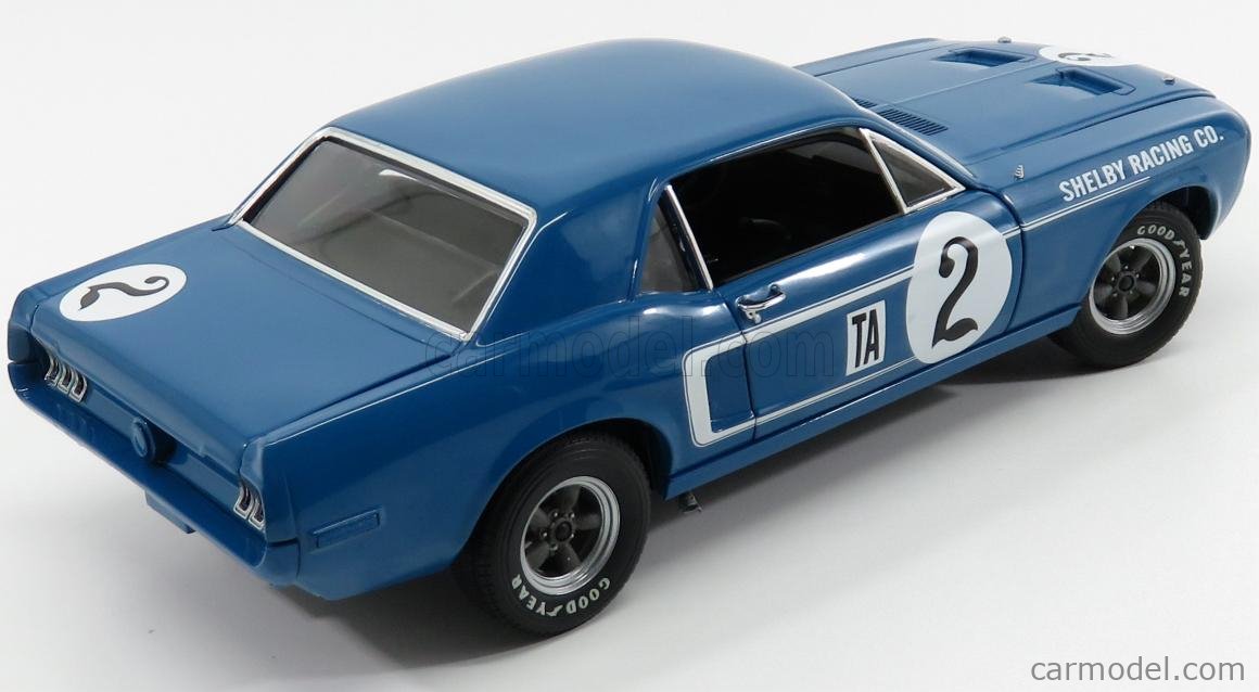 ACME-MODELS 12987 Scale 1/18 | FORD USA MUSTANG SHELBY COUPE N 2 TRANS ...