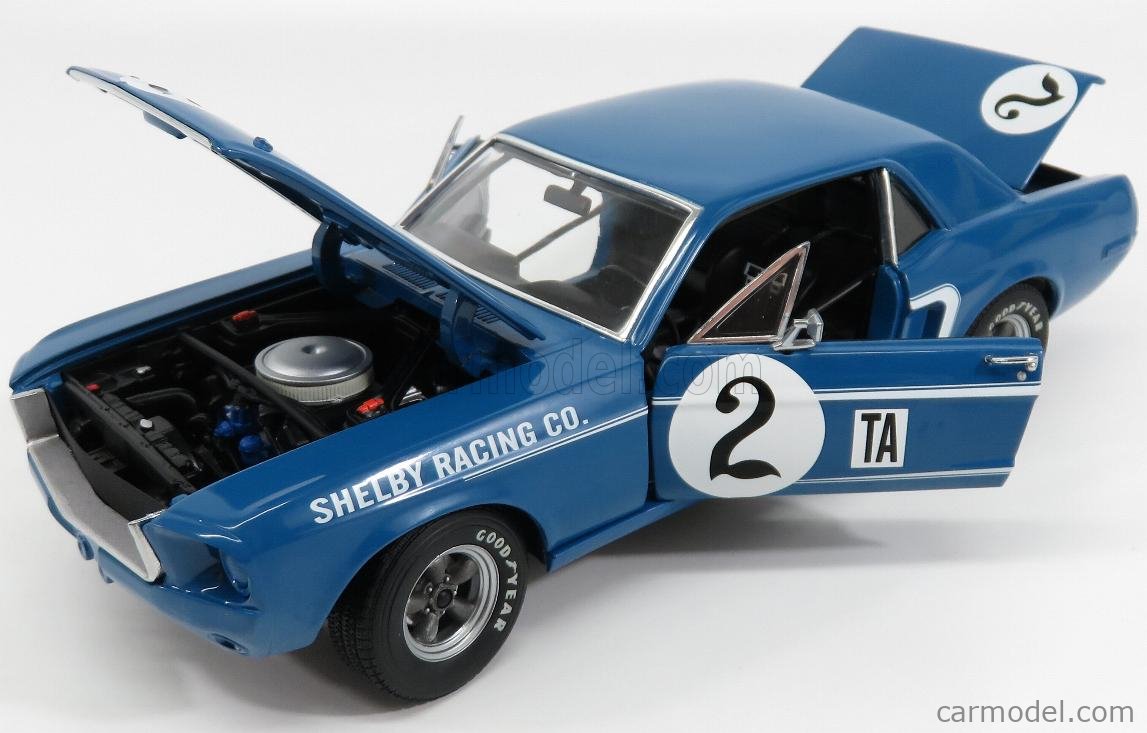 ACME-MODELS 12987 Scale 1/18 | FORD USA MUSTANG SHELBY COUPE N 2 TRANS ...