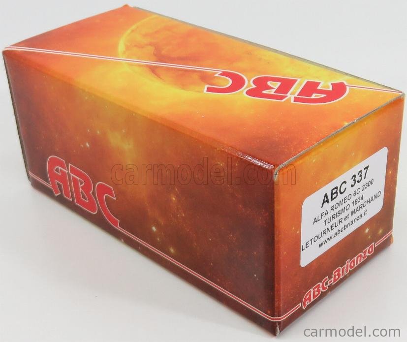 ABC ABC337 Escala 1/43 | ALFA ROMEO 6C 2300 TURISMO LETOURNEUR ET MARCHAND 1934 BLUE BLACK