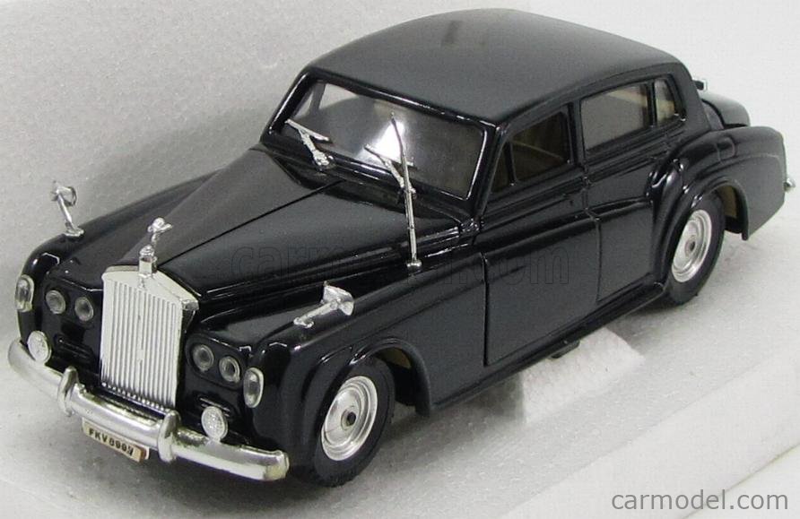 POLITOYS POLISTIL S34 Scale 1/25 | ROLLS ROYCE SILVER CLOUD III 1955 BLACK