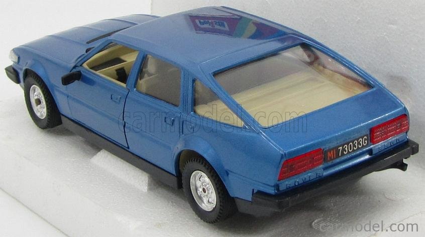 POLITOYS POLISTIL S728 Scale 1/25 | ROVER 3500 BLUE MET