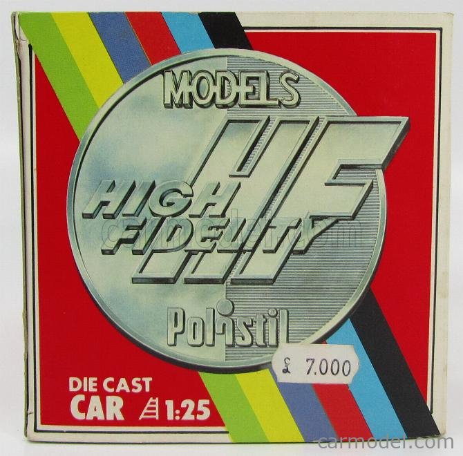 POLITOYS POLISTIL S728 Scale 1/25 | ROVER 3500 BLUE MET