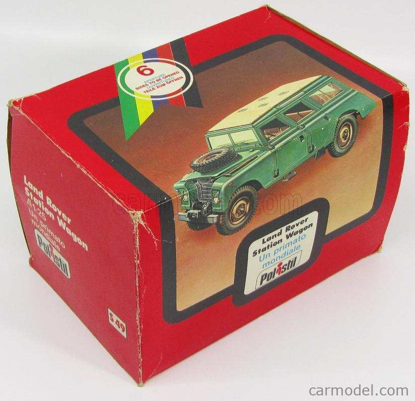 POLITOYS POLISTIL S49 Masstab: 1/25 | LAND ROVER LAND 109 STATION WAGON ...