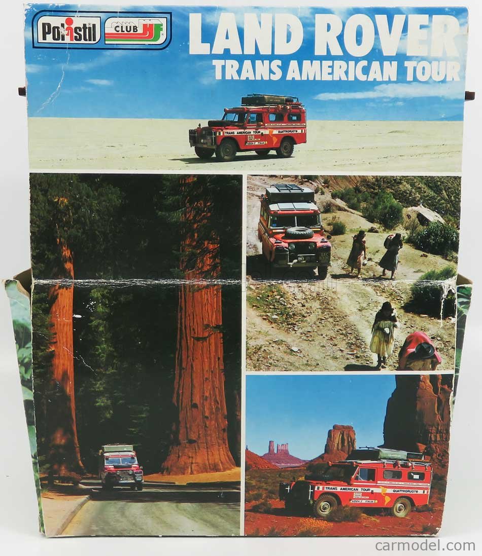 POLITOYS POLISTIL S652 Masstab: 1/25 | LAND ROVER LAND TRANS AMERICAN ...