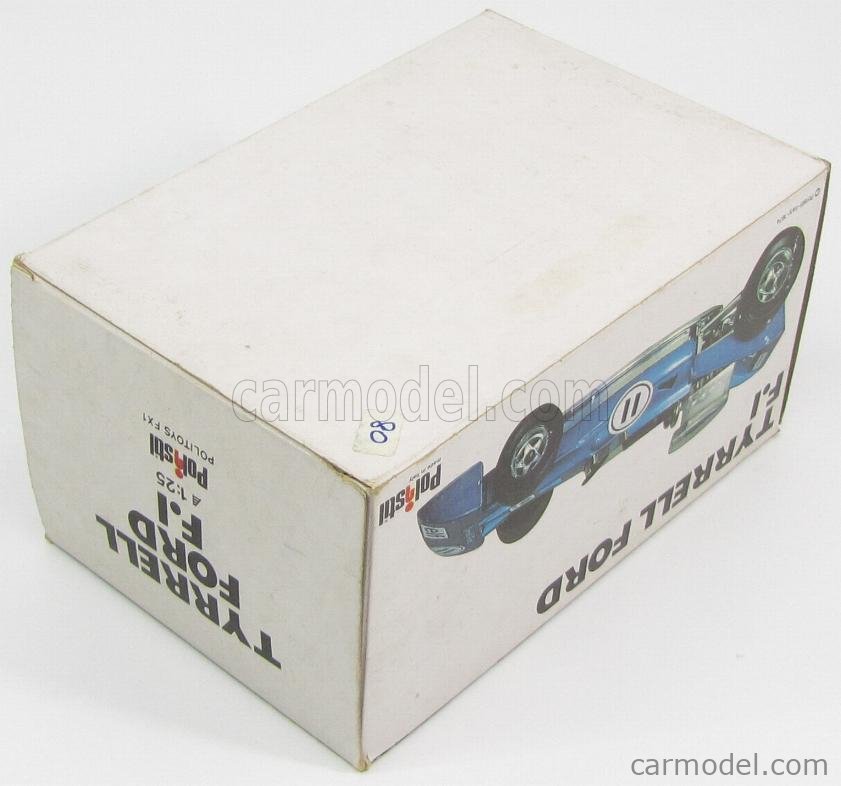 POLITOYS POLISTIL FX1 Scale 1/25 | TYRRELL FORD F1 N 11 ELF BLUE MET