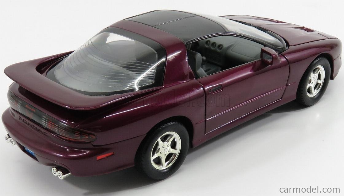 ERTL 07208 Scale 1/18 | PONTIAC FIREBIRD TRANS AM 1996 PURPLE MET