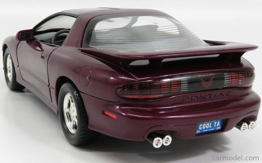 ERTL 07208 Scale 1/18 | PONTIAC FIREBIRD TRANS AM 1996 PURPLE MET