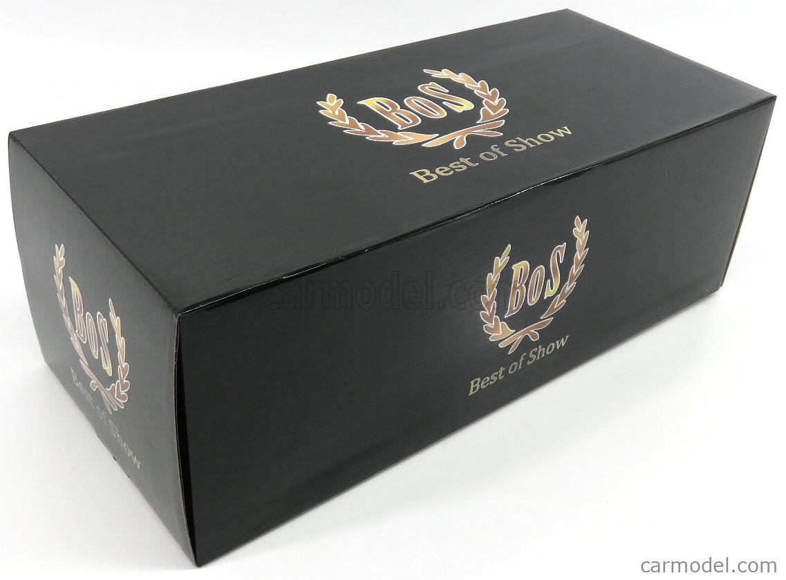 BoS-MODELS BOS300 Scale 1/18 | JAGUAR MK-VIII 1957 BLACK GOLD