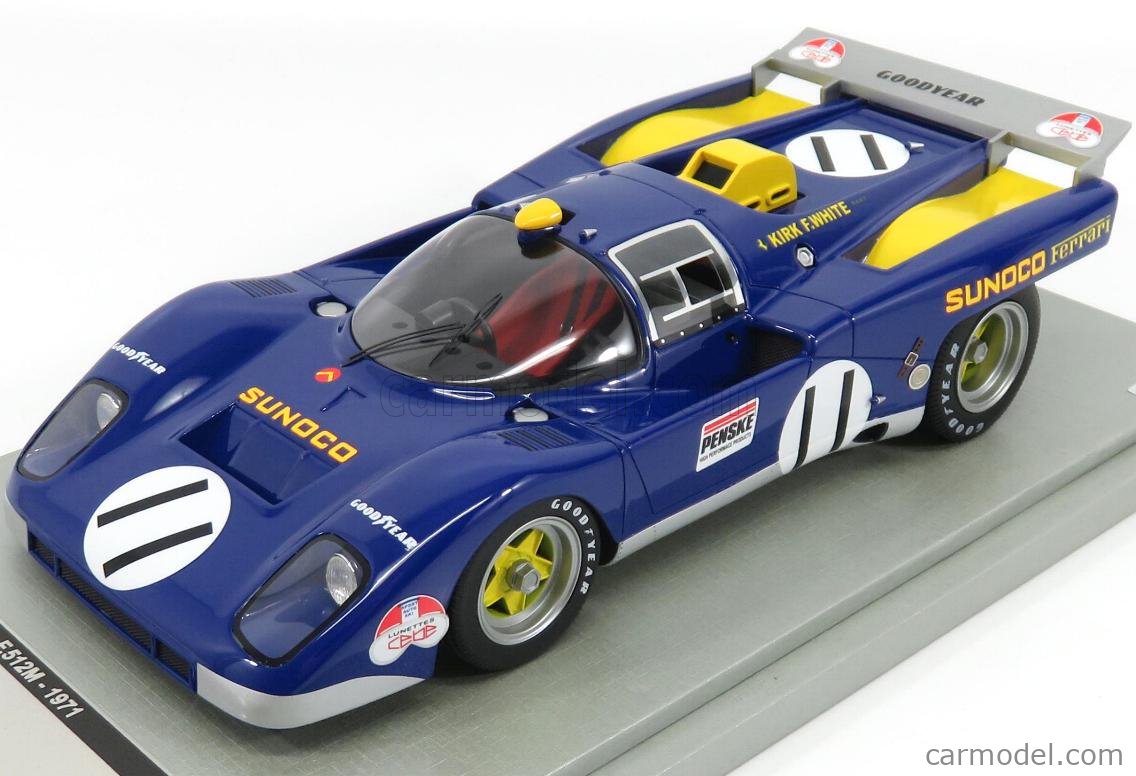 TECNOMODEL TM18-55D Scale 1/18 | FERRARI 512M ch.1040 TEAM N.A.R.T ...