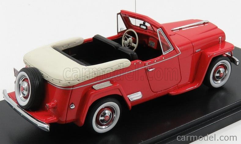 NEO SCALE MODELS NEO47065 Scale 1/43 | WILLYS JEEPSTER CABRIOLET OPEN ...