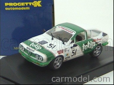 PROGETTO K PK262 Scala 1/43 | ALFA ROMEO ALFETTA GTV/6 CAMP. EUROPEO N ...