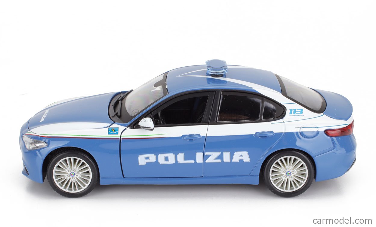 BURAGO 18-01453-21085-POL Scale 1/24 | ALFA ROMEO GIULIA POLIZIA 2016 ...