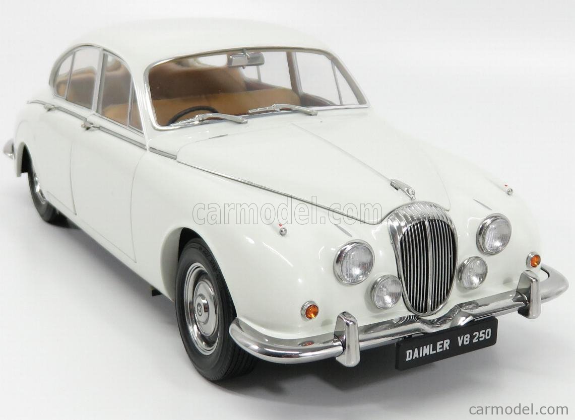 PARAGON-MODELS 98313R Scale 1/18 | DAIMLER 250 V8 RHD 1967 ENGLISH WHITE