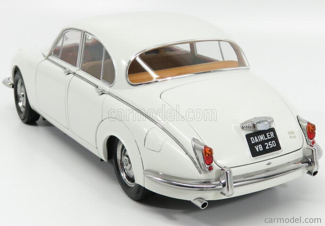 PARAGON-MODELS 98313R Scale 1/18 | DAIMLER 250 V8 RHD 1967 ENGLISH WHITE