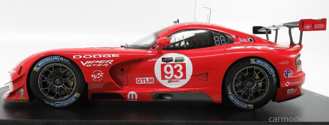 SPARK-MODEL 18US004 Scale 1/18 | DODGE VIPER GTS-R TEAM SRT MOTORSPORTS ...