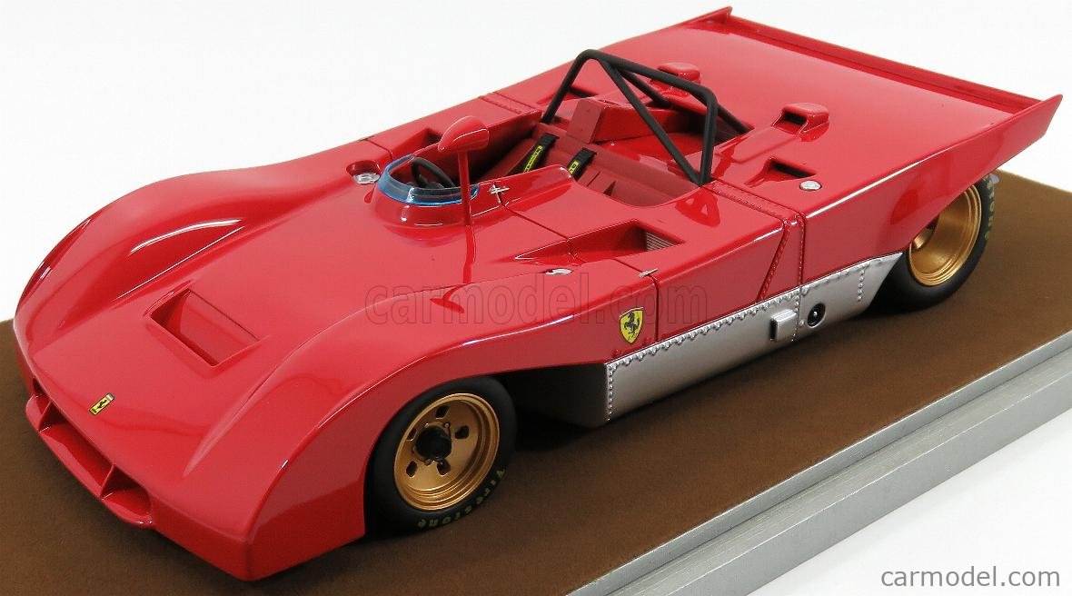 TECNOMODEL TM18-61A Scale 1/18 | FERRARI 312PB PRESS VERSION 1971 RED