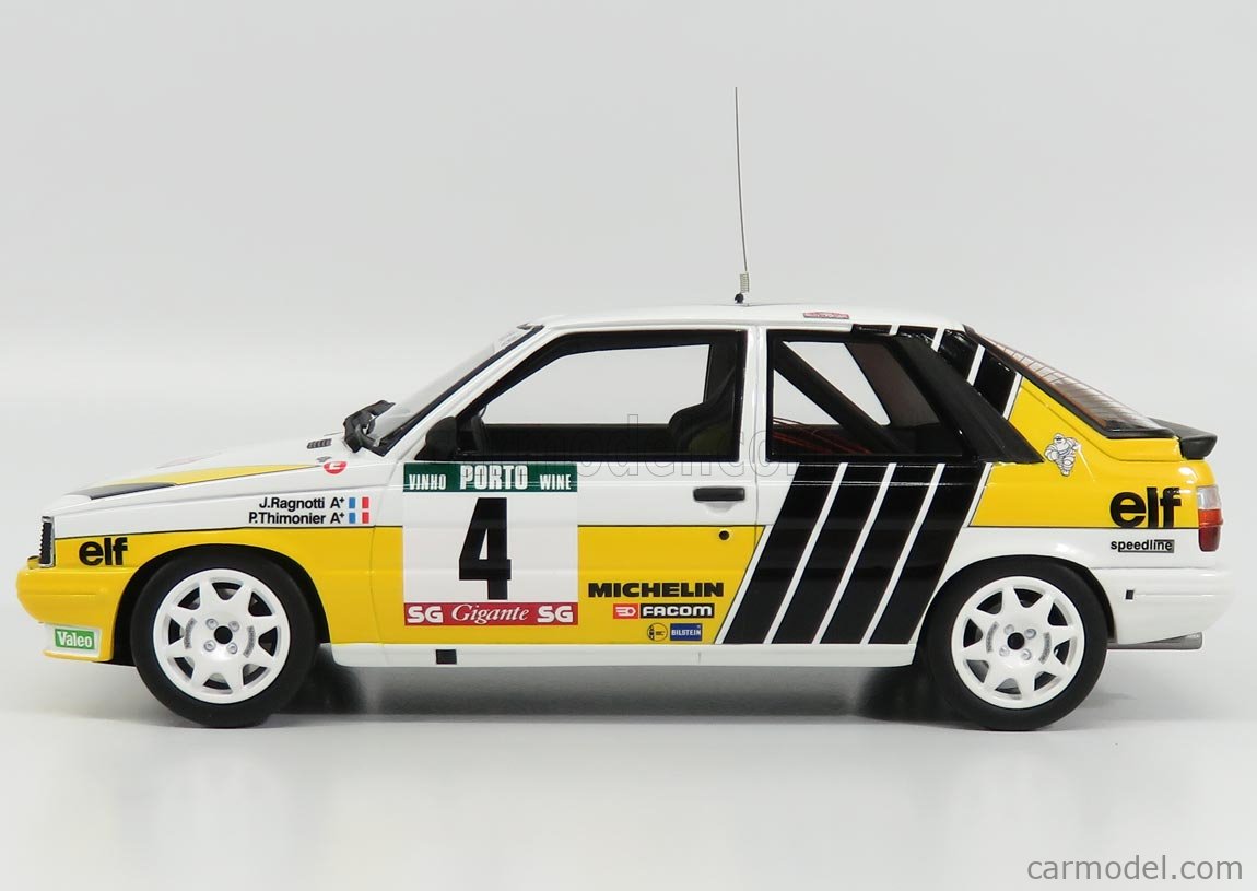 OTTO-MOBILE OT692 Escala 1/18 | RENAULT R11 TURBO N 4 RALLY PORTUGAL ...