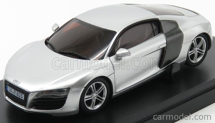 KYOSHO DNX507S Scale 1/43 | AUDI R8 2006 SILVER