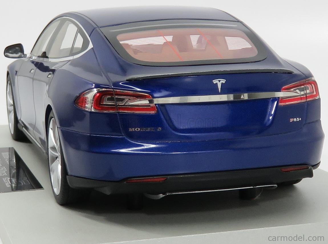 LS-COLLECTIBLES LS028A Masstab: 1/18 | TESLA MODEL S 2012 BLUE