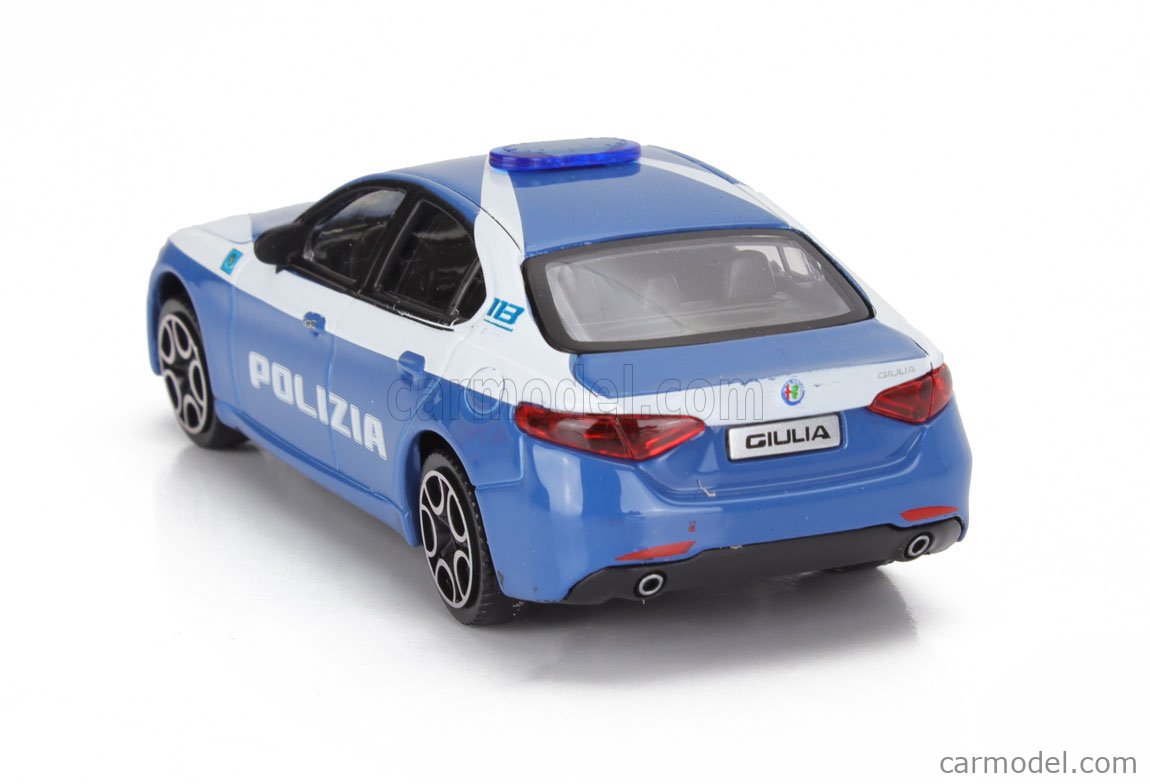 BURAGO 18-30387-01322-POL Scale 1/43 | ALFA ROMEO GIULIA POLIZIA 2016 ...