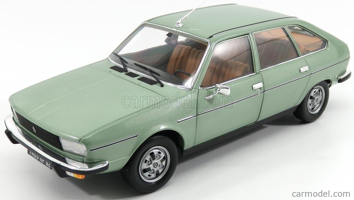 NOREV 185265 Scale 1/18 | RENAULT R20 TS 1978 LIGHT GREEN MET