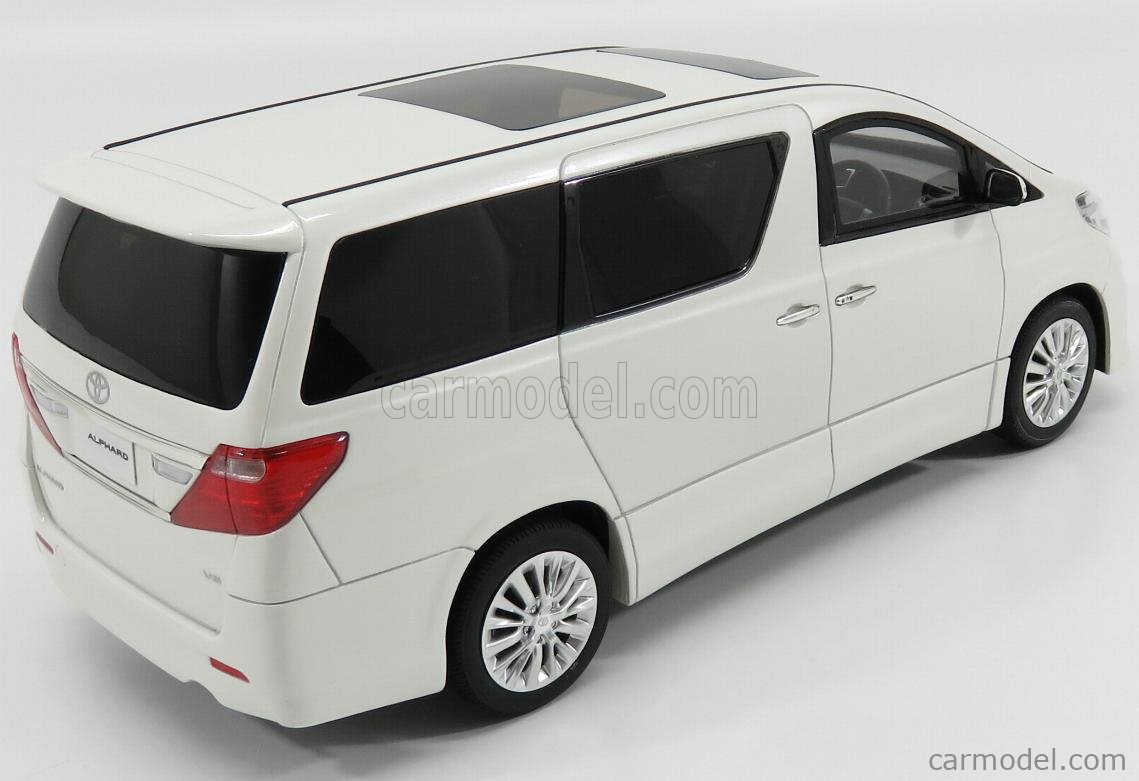 KYOSHO KSR18013W Scale 1/18 | TOYOTA ALPHARD 350S C PACKAGE MINIVAN ...