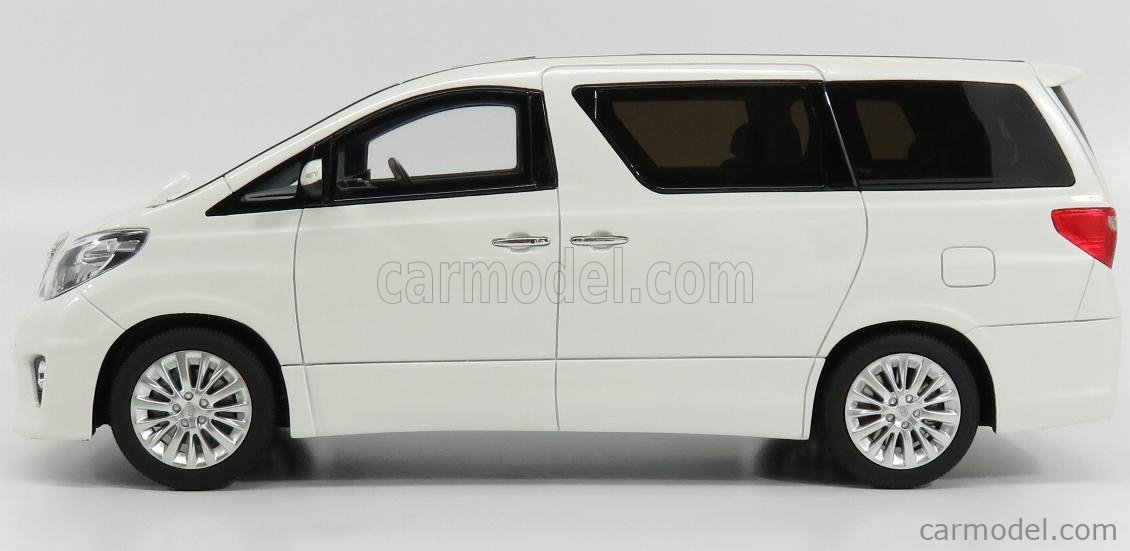 KYOSHO KSR18013W Scale 1/18 | TOYOTA ALPHARD 350S C PACKAGE MINIVAN ...