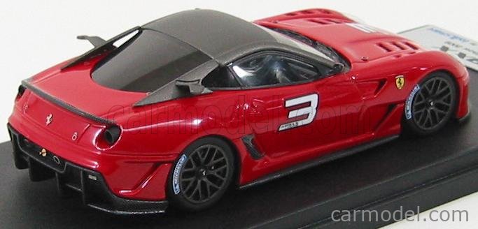 LOOKSMART LS359 Scale 1/43 | FERRARI 599 FXX N 3 GENEVE MOTORSHOW 2009 RED