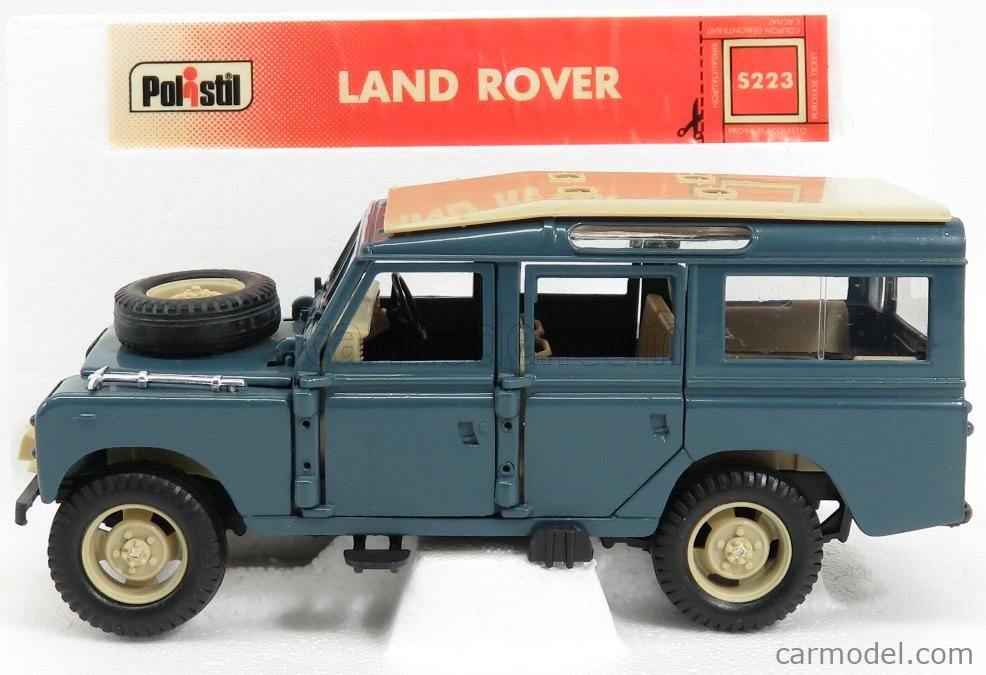 POLITOYS POLISTIL S649 Scale 1/25 | LAND ROVER LAND 109 STATION WAGON ...