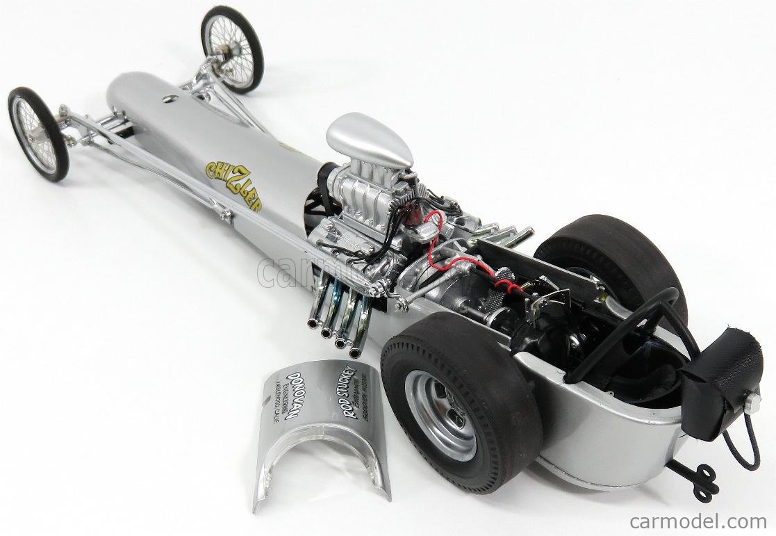 GMP 18847-18838 Echelle 1/18 | DRAGSTER THE CHIZLER V 1970 SILVER