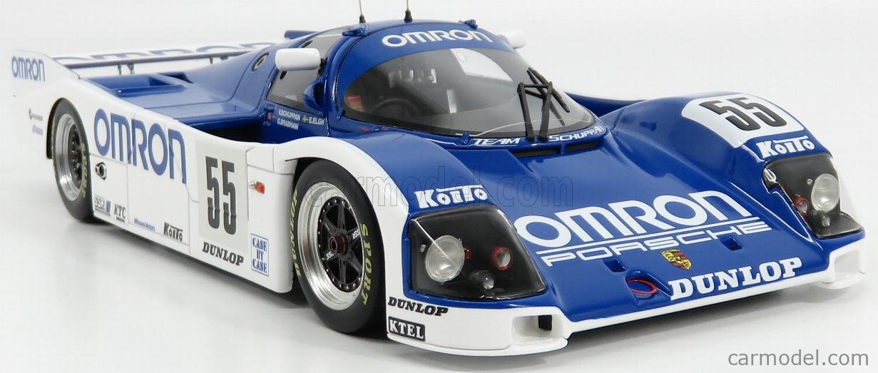 IGNITION-MODEL IG1195 Scale 1/18 | PORSCHE 962C 3.0L TURBO TEAM ...