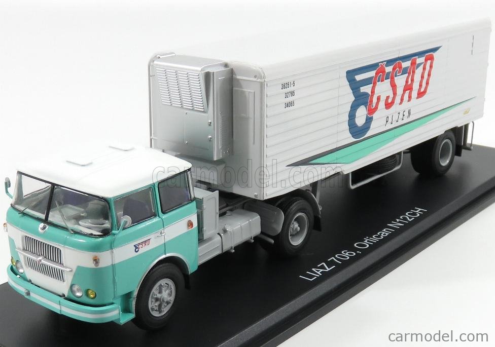 PREMIUM CLASSIXXS 47036 Scale 1/43 | LIAZ 706 ORLICAN N12CH TRUCK SEMI ...